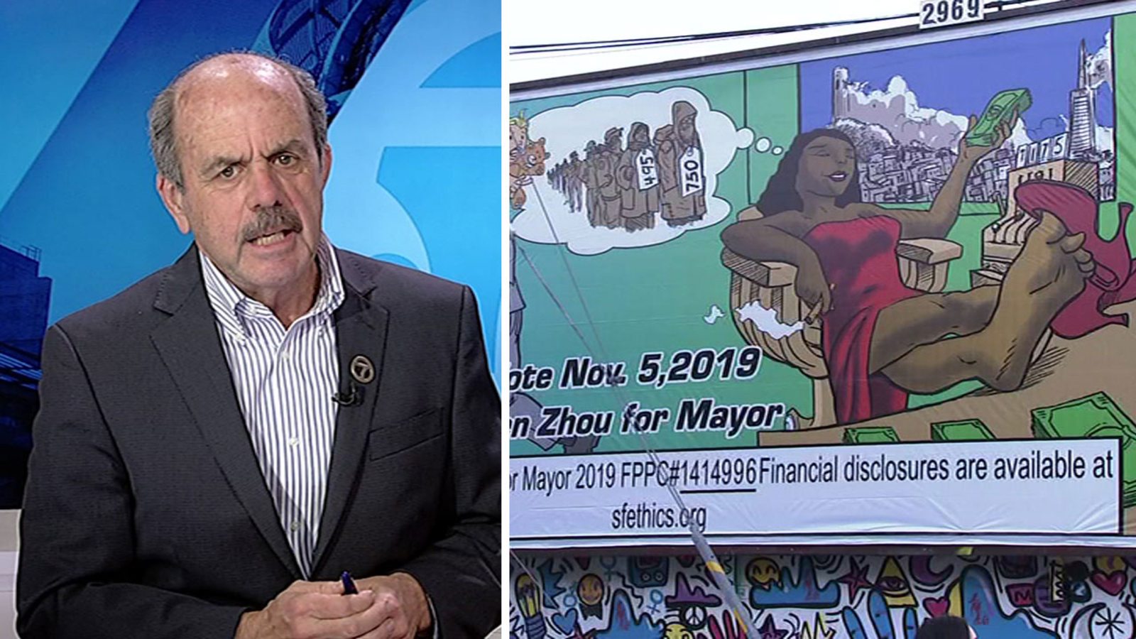 Billboard Controversy: Phil Matier breaks down billboard depicting ...