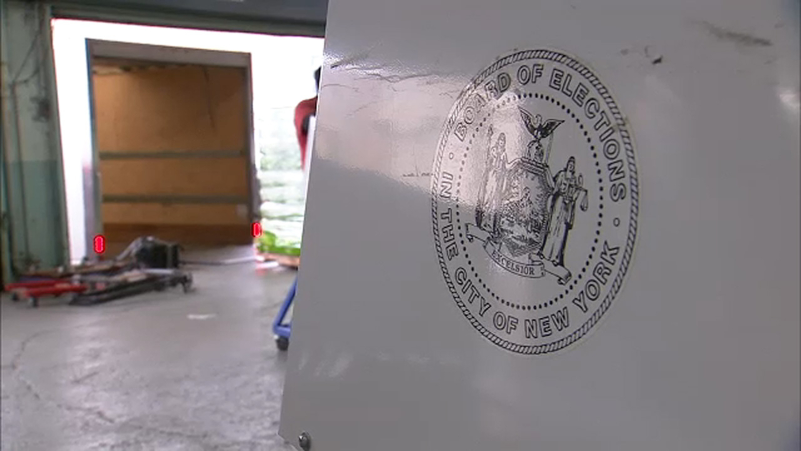 New York City polling stations prepare for first day of early voting ...