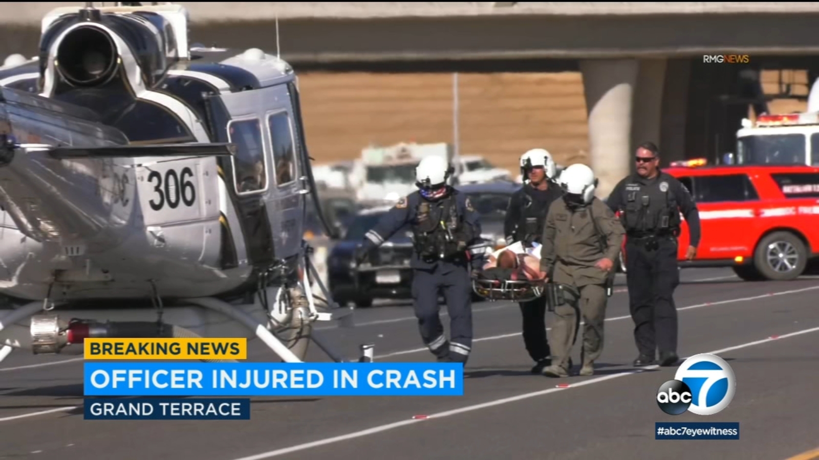 Ontario police motorcycle officer recovering after crash on 215 Freeway ...