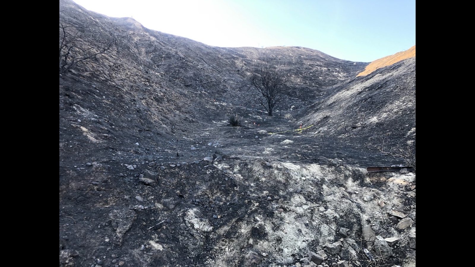 Human remains found in 'burnt area' near Tick Fire in Santa Clarita not ...