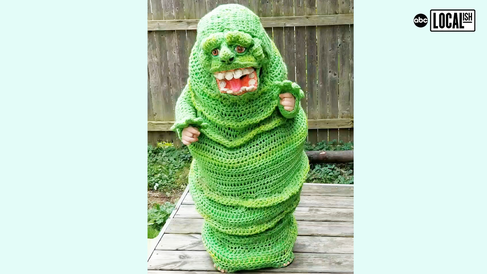 Mom Makes Ultimate Crochet Halloween Costumes for Her Kids - ABC7 Los ...