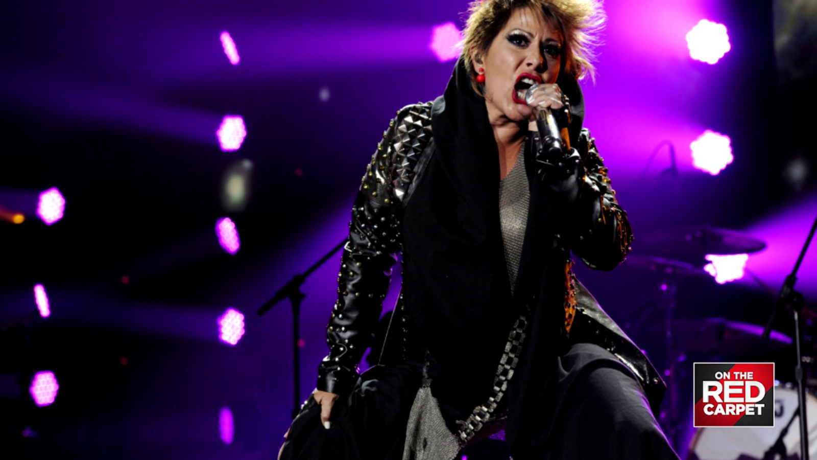 Mexican pop rock star Alejandra Guzman performs in support of Breast ...