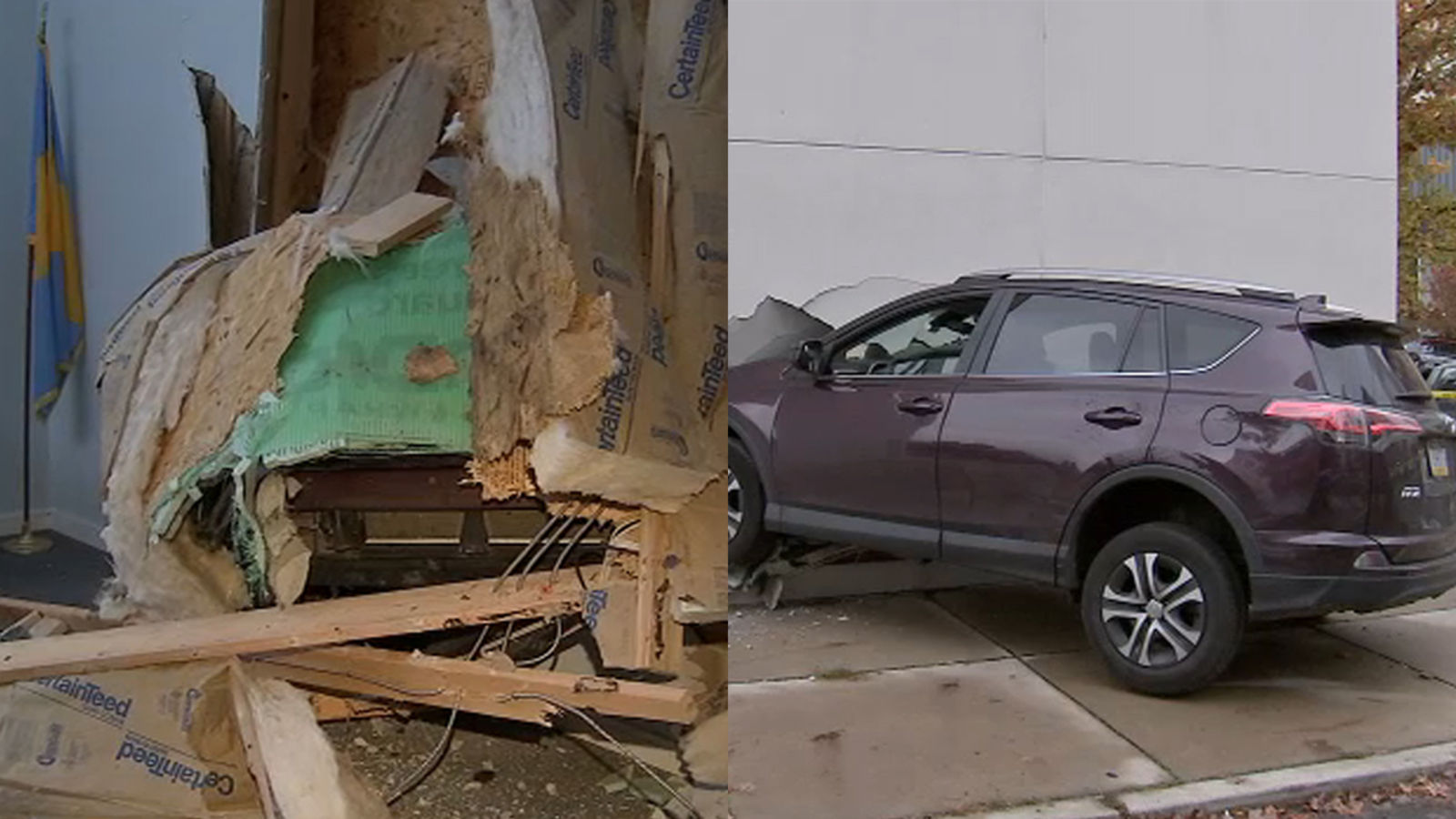 SUV crashes into Philadelphia Democratic City Committee building - 6abc ...