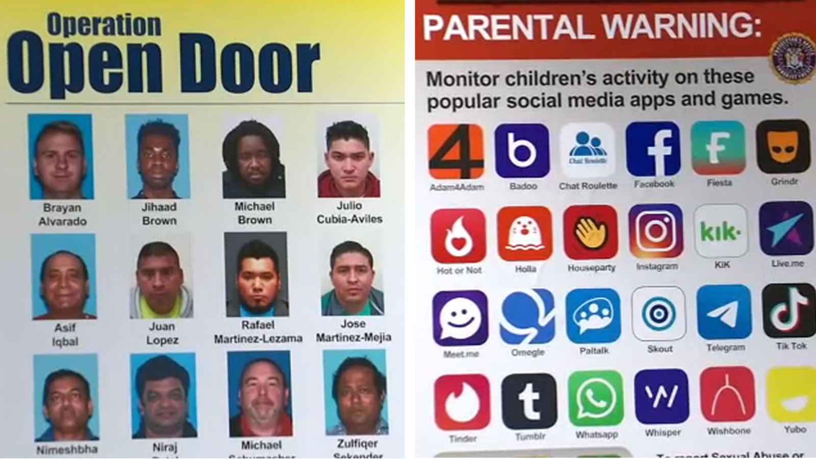 Police warn parents after 19 arrested in child predator sting in New ...