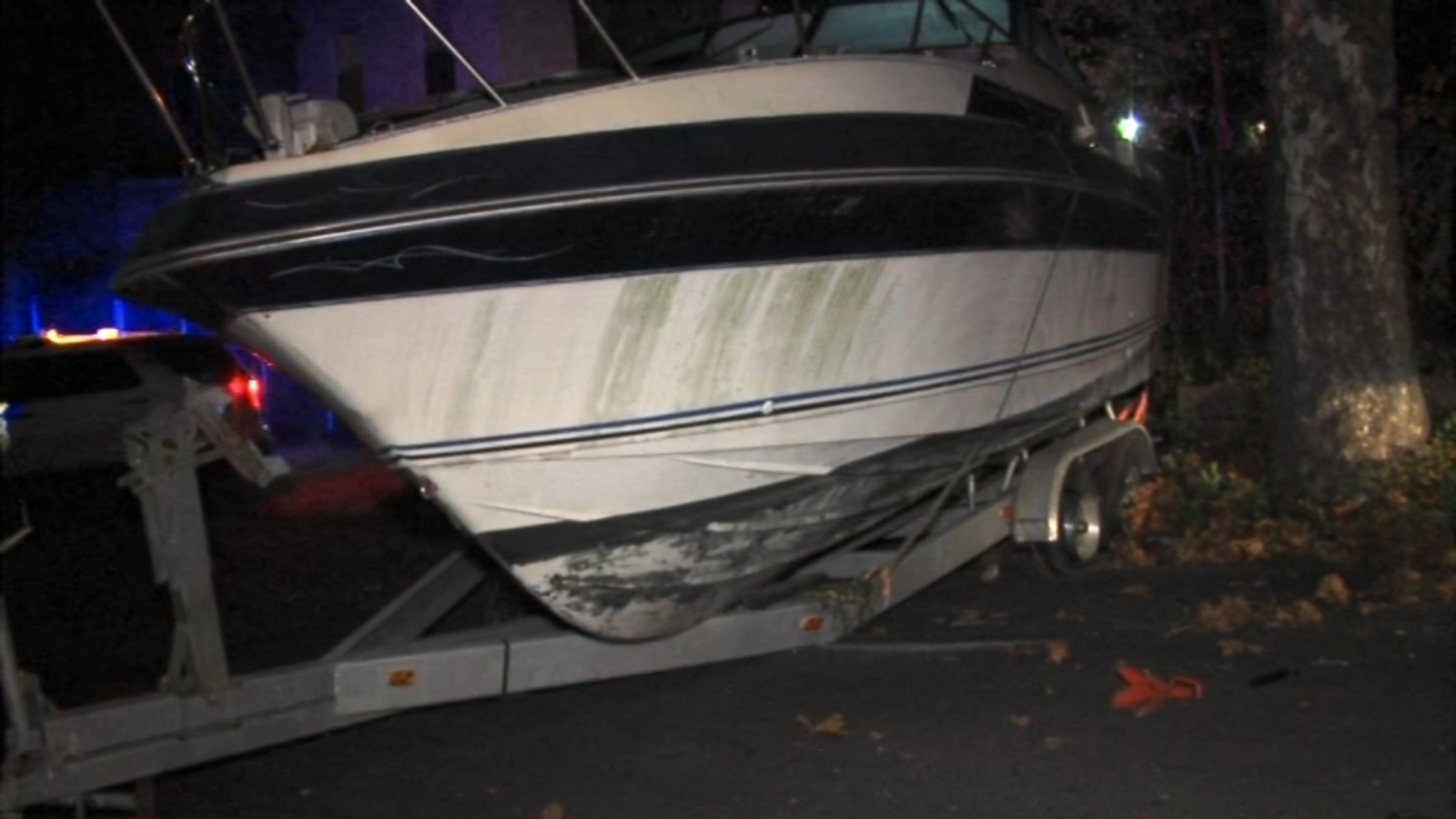 Hit-and-run driver sends 30-foot boat into Southwest Philadelphia ...