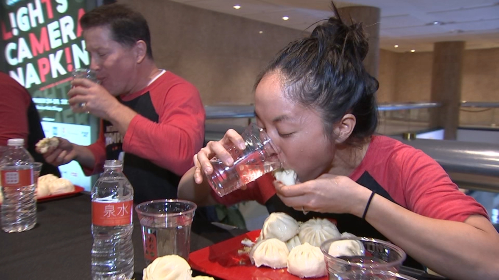 Two-minute showdown: National Bao Eating Championship - ABC7 Chicago