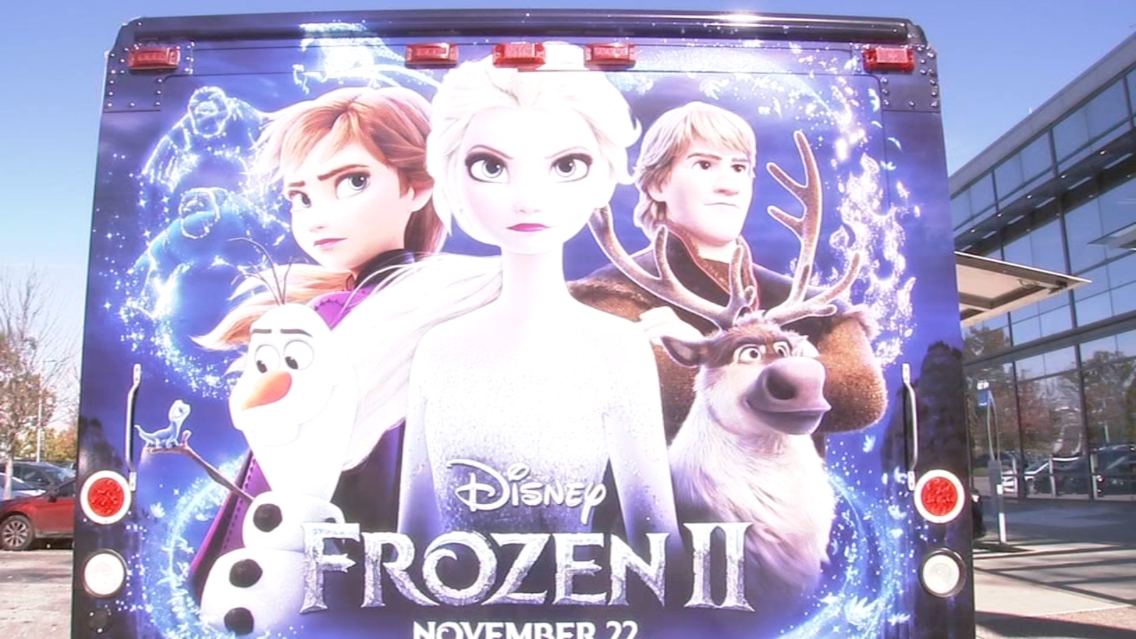 Frozen 2 truck takes to the streets of Philadelphia - 6abc Philadelphia