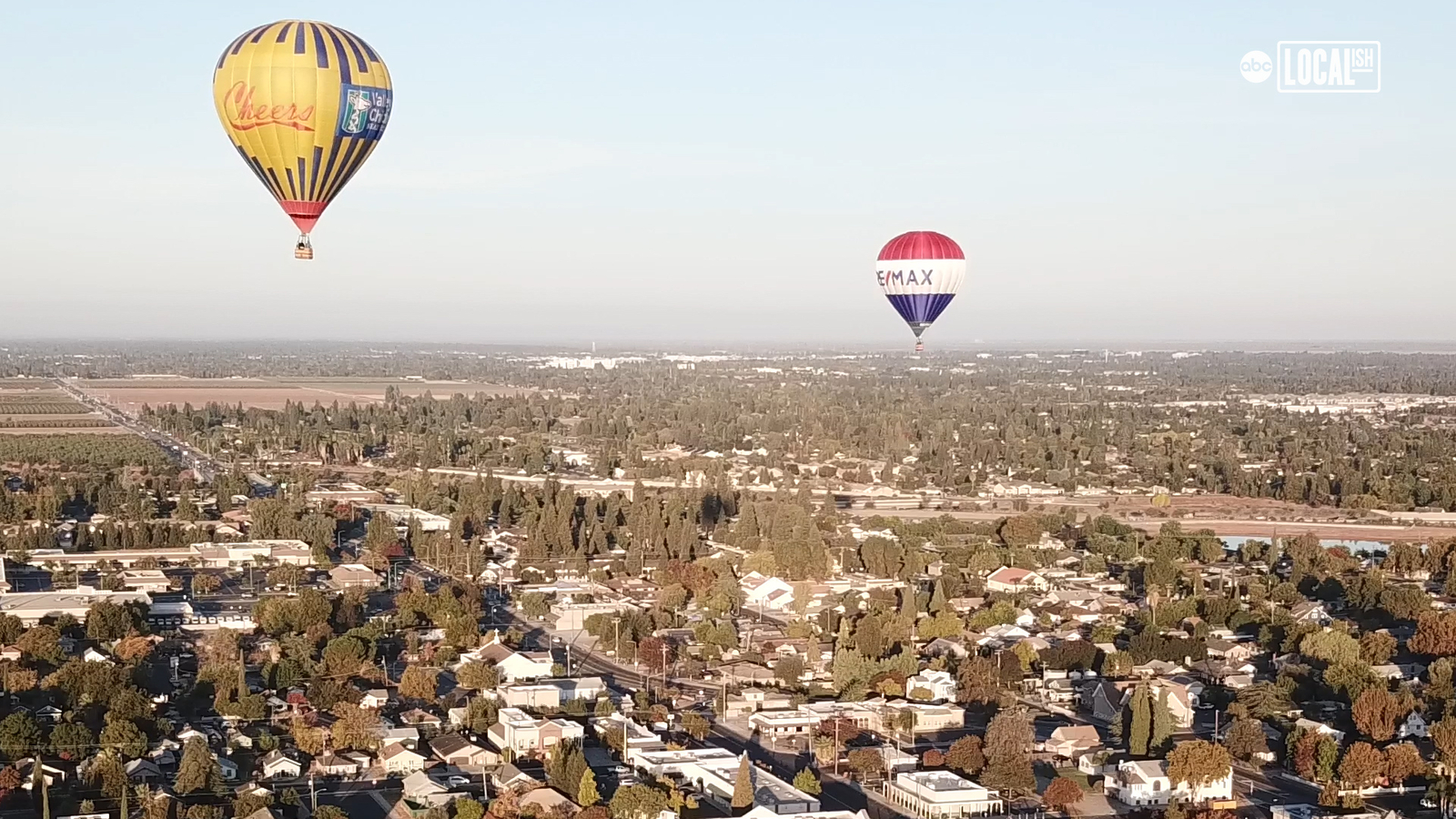 Balloon Pilots Take Flight Above Central California - ABC13 Houston