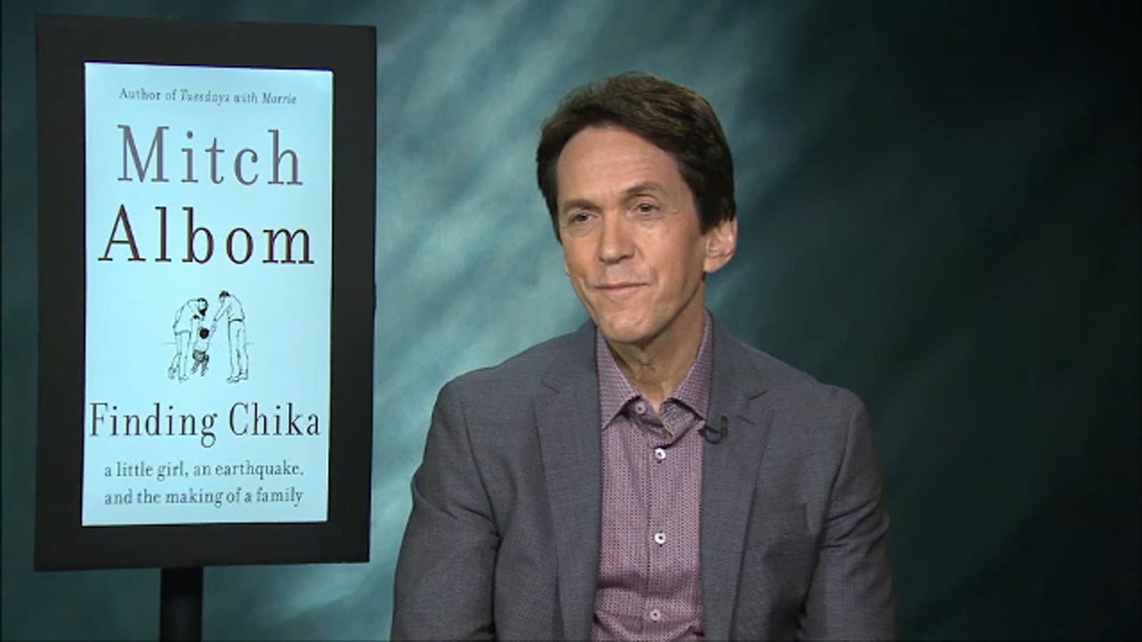 Author Mitch Albom talks about purpose, family in memoir 'Finding Chika ...