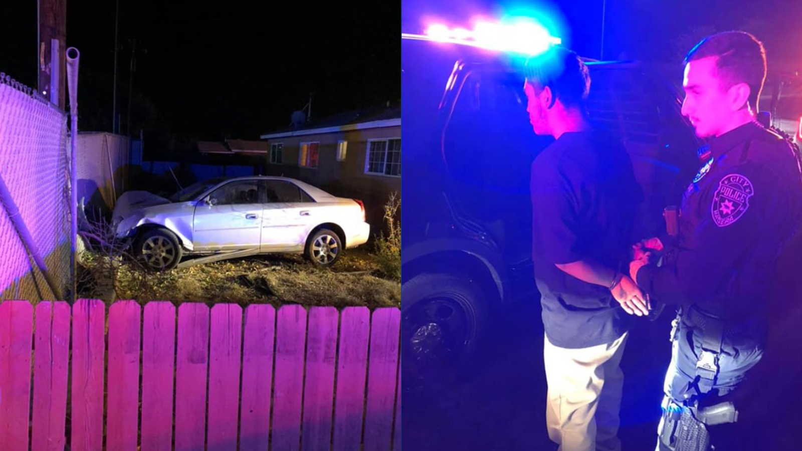 Man arrested for DUI after crashing into front porch of Madera home ...