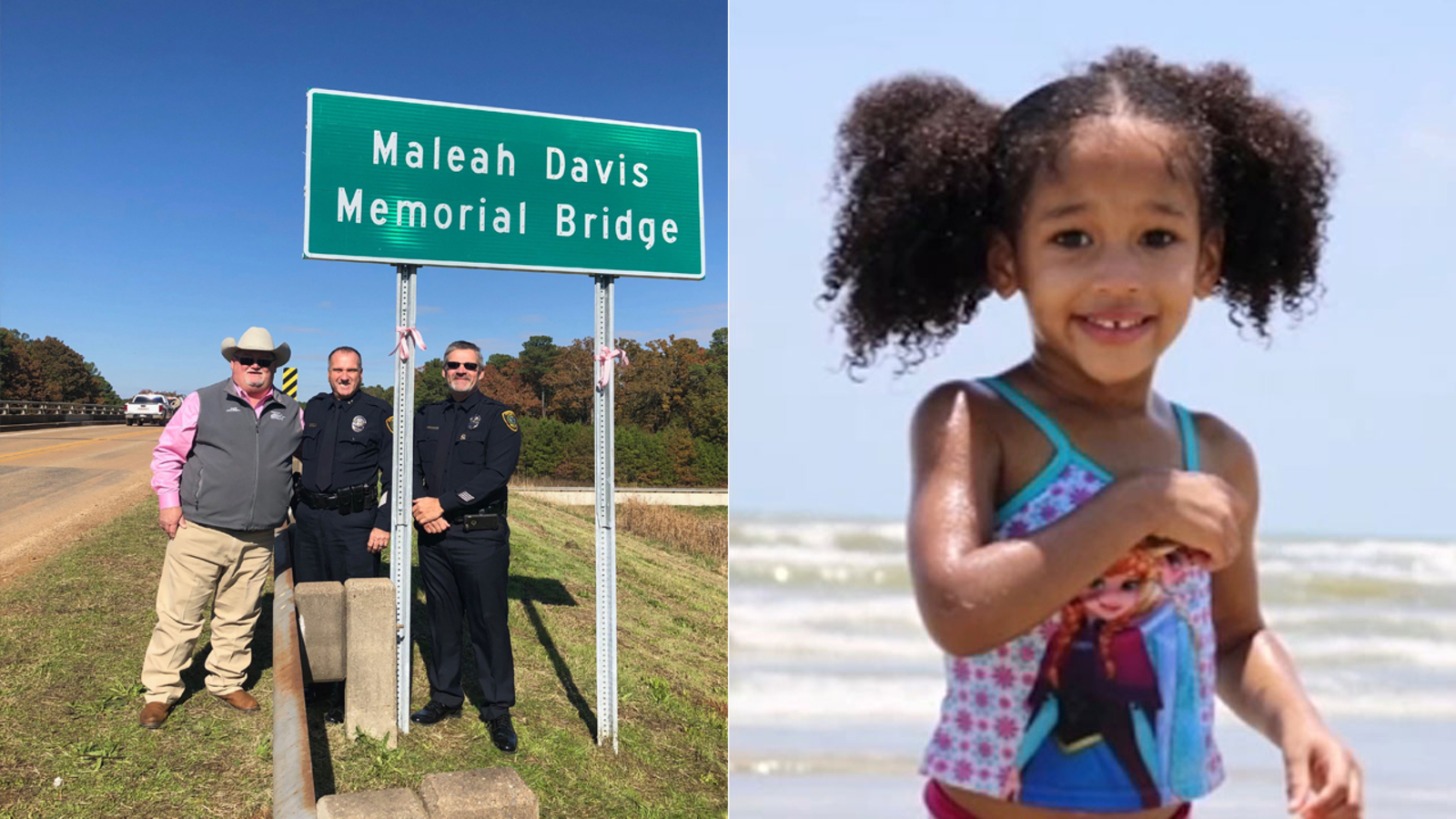 Maleah Davis: Ceremony renames Arkansas bridge in honor of 4-year-old ...