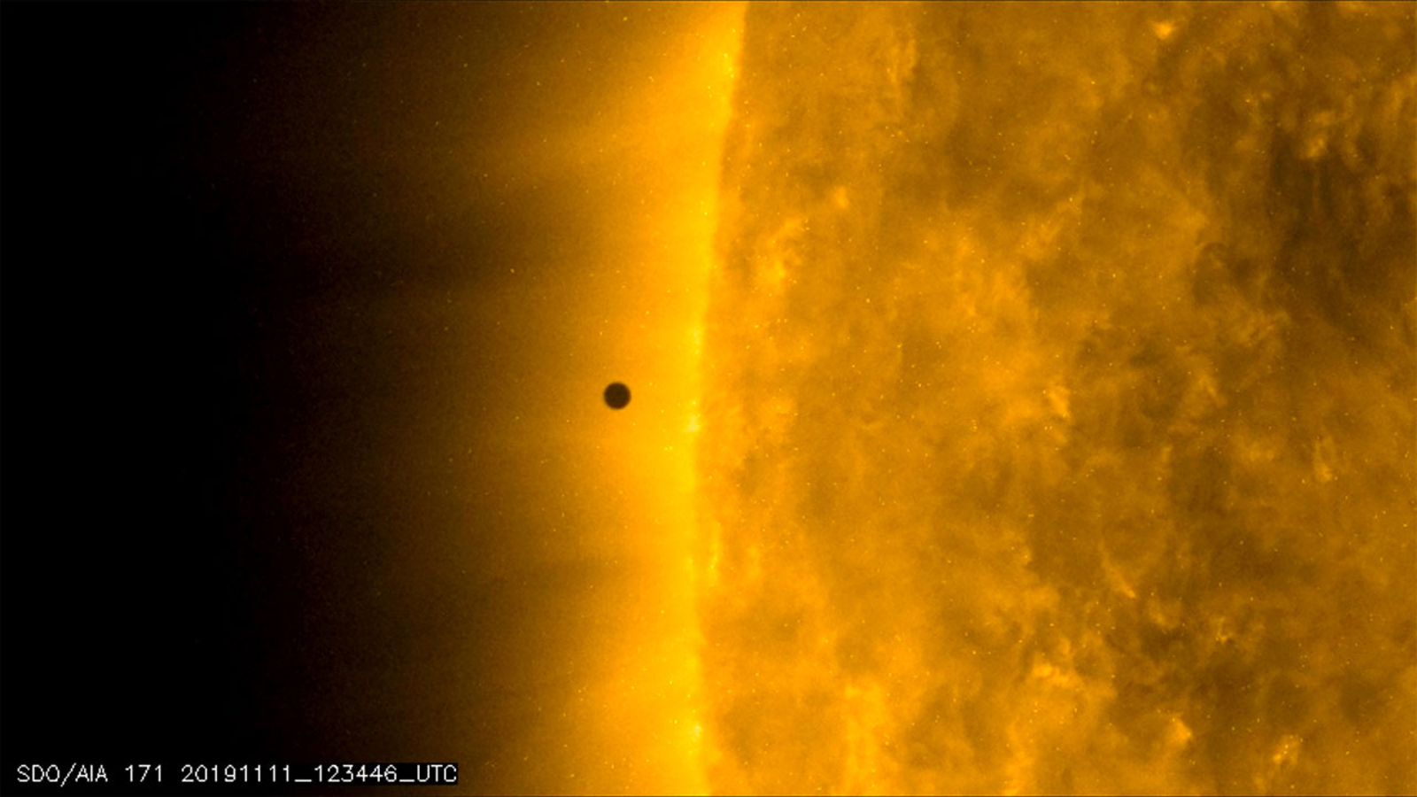 Mercury transit November 2019: Mini Mercury skips across sun's vast ...