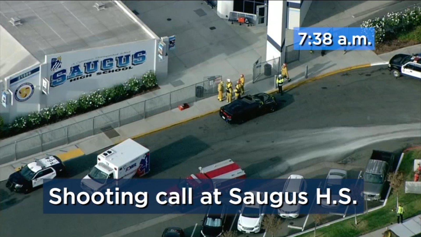 Saugus High School shooting: Minute-by-minute timeline of events - ABC7 ...
