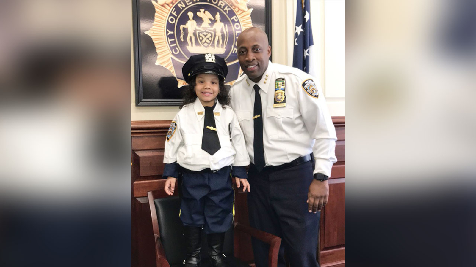 Girl rescued after dad jumps in front of train becomes NYPD cop for a ...