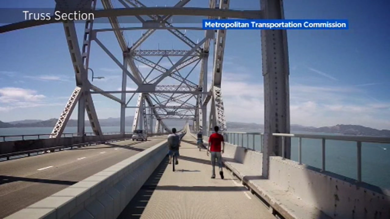 Path opens for bikes, pedestrians across Richmond-San Rafael Bridge ...