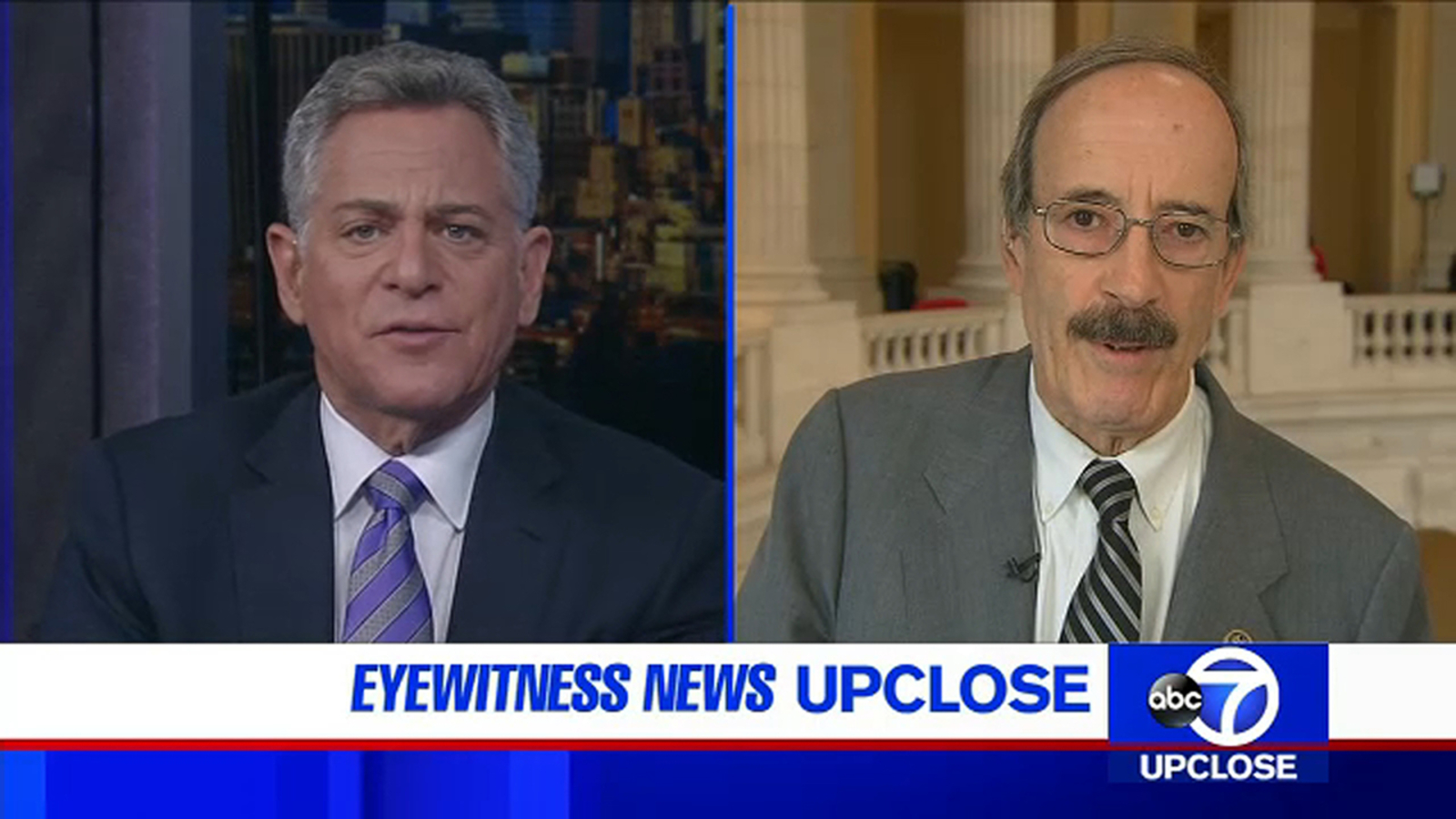 Up Close: Rep. Eliot Engel of New York on impeachment hearings - ABC7 ...