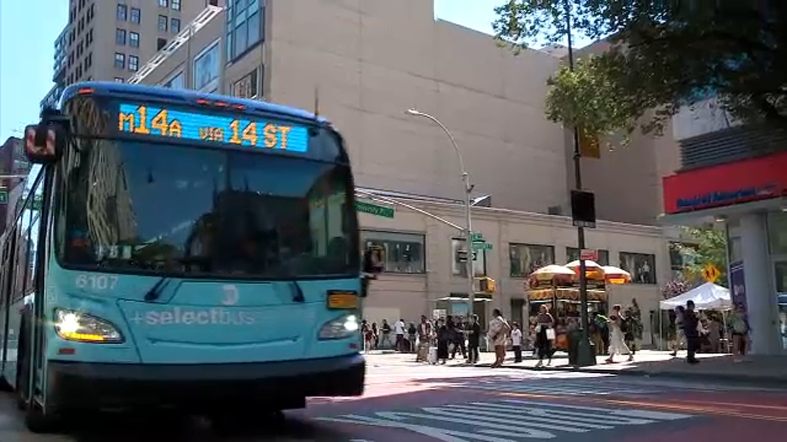 M14 buses to get enforcement cameras to catch busway rule breakers in ...