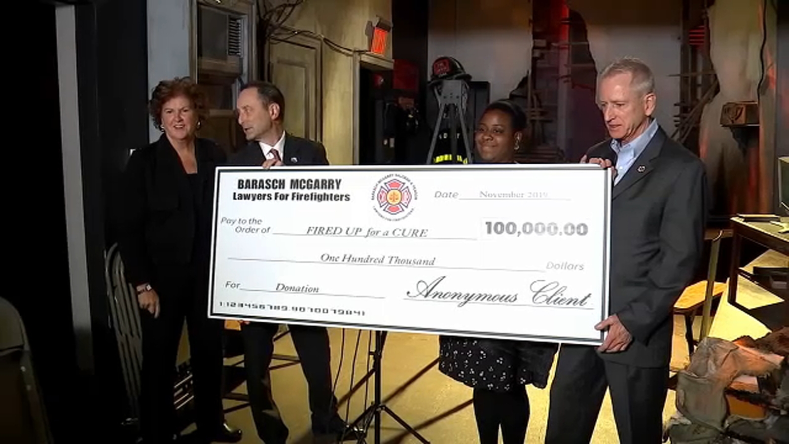 Anonymous FDNY firefighter sick from 9/11 toxins donating $100K - ABC7 ...