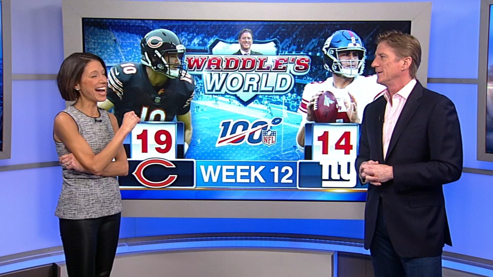 Waddle's World: Chicago Bears pull off narrow 19-14 victory over New ...