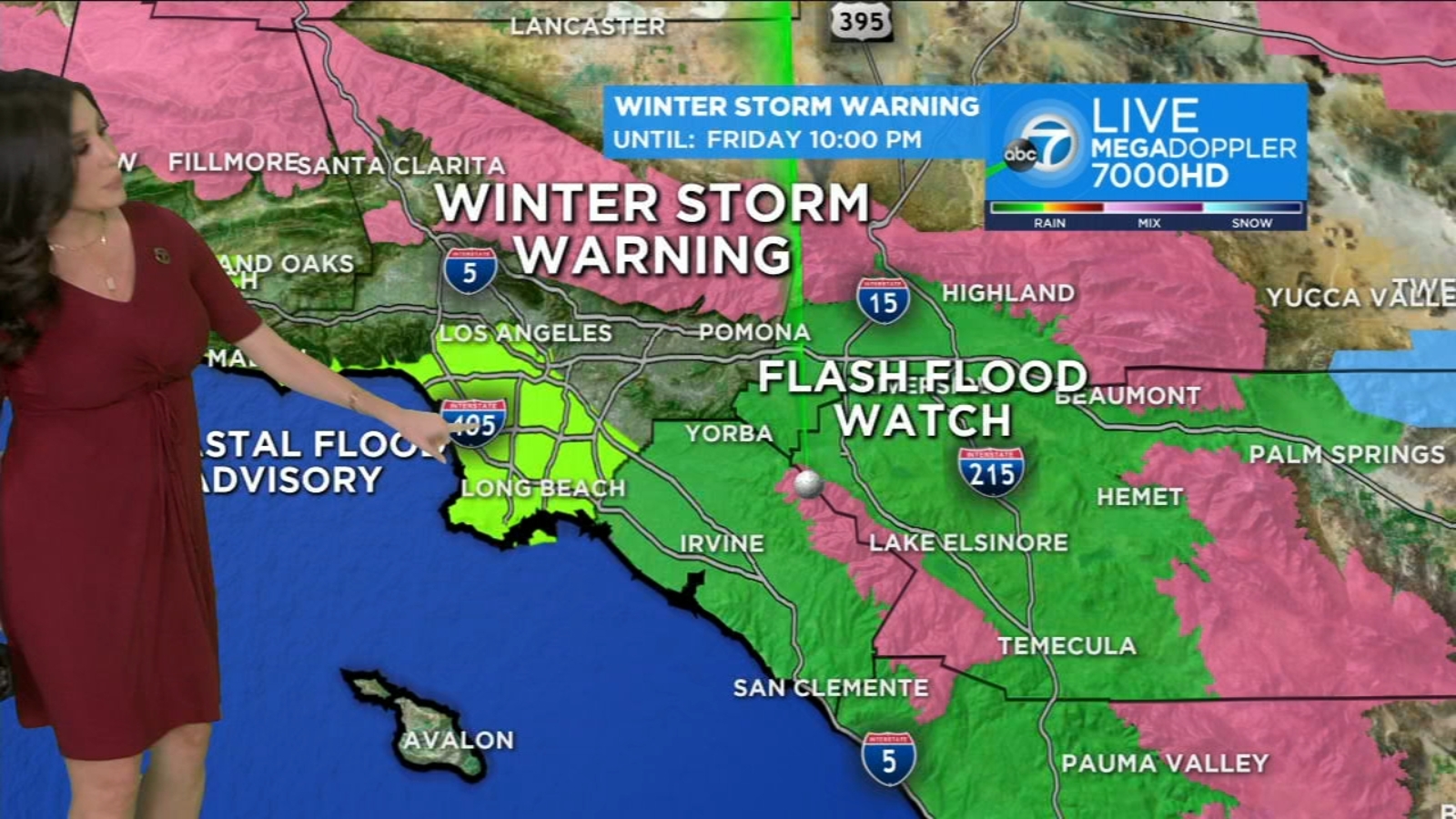 Southern California Weather Forecast Los Angeles Orange County