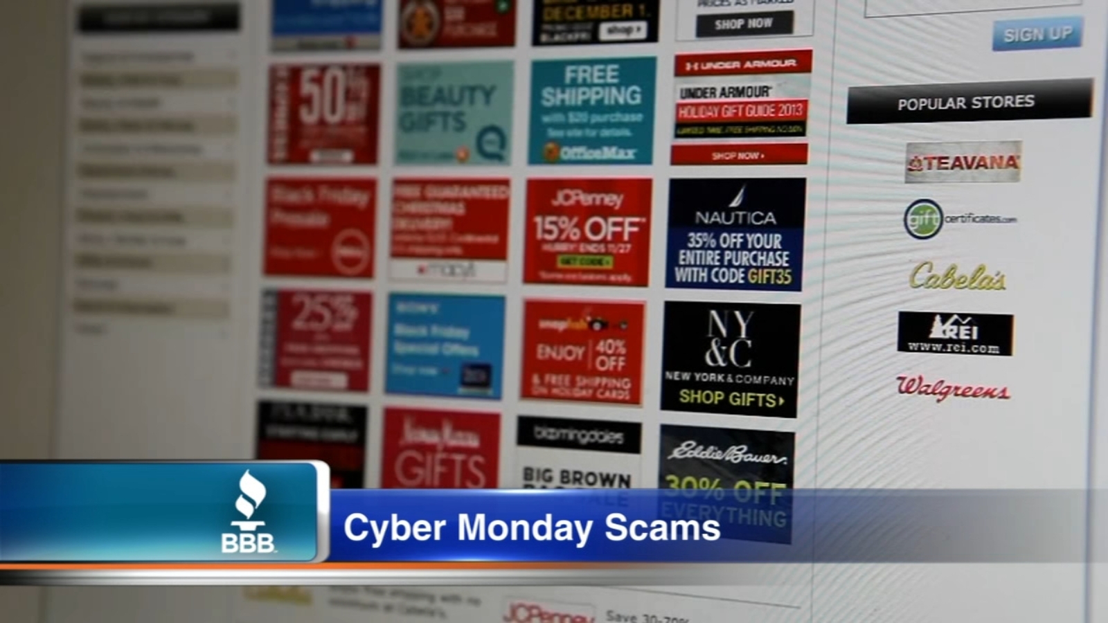 Better Business Bureau warns of Cyber Monday scam sites - ABC7 Chicago