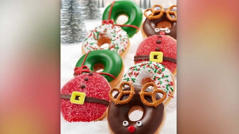 Krispy Kreme Releases New Holiday Themed Doughnuts For December Abc13