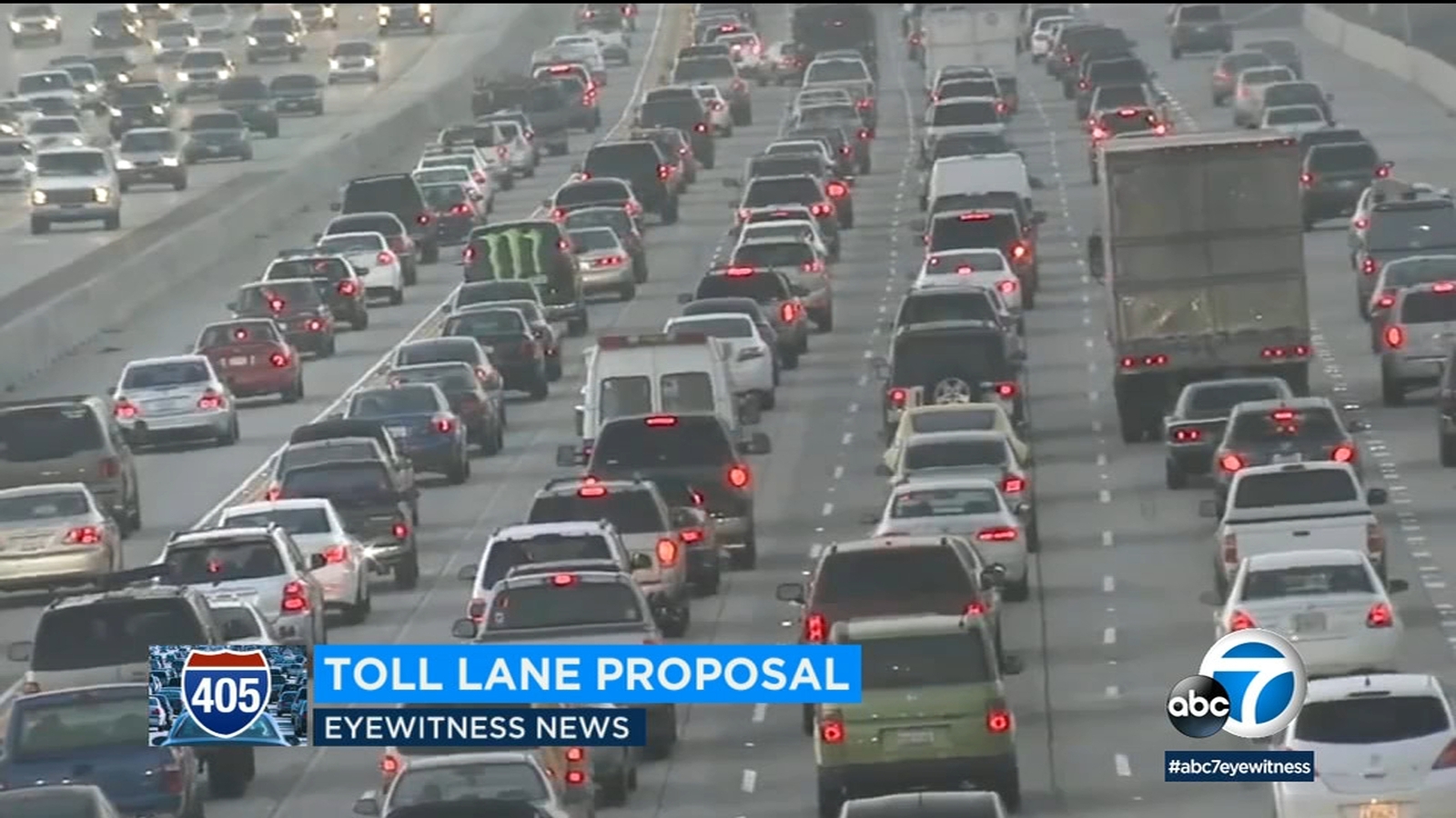 Toll lanes for the 405? Concept being studied to relieve congestion ...