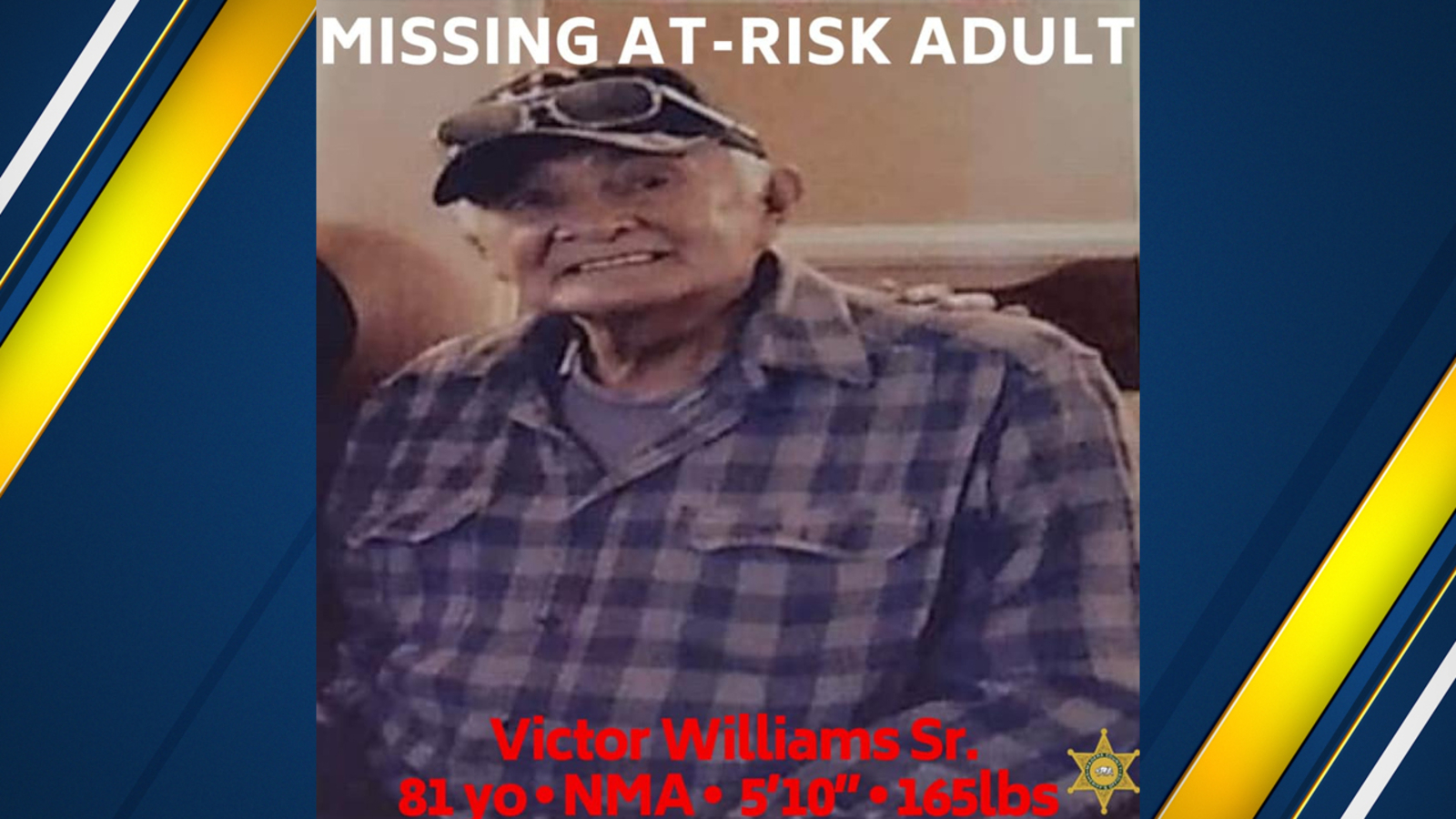 Authorities Looking For At Risk Missing Elderly Man In Madera County