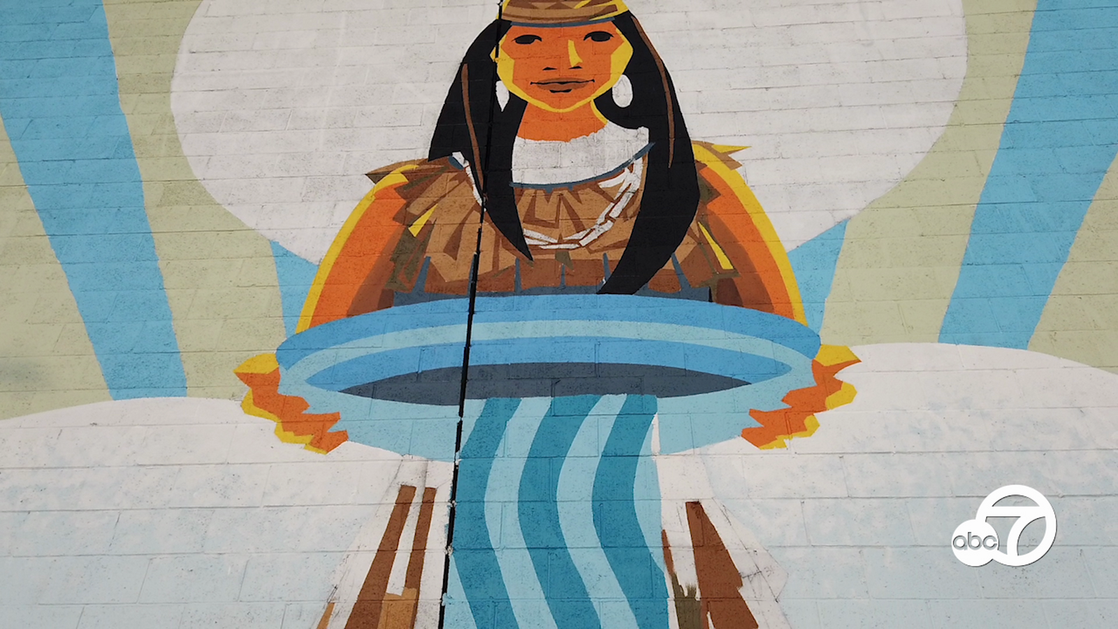 Pacoima wall once covered in graffiti transformed by local artists ...