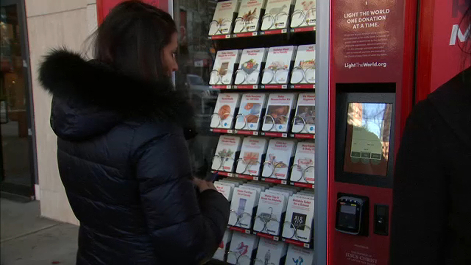 'Giving Machines' launched in New York City for donations to those in ...
