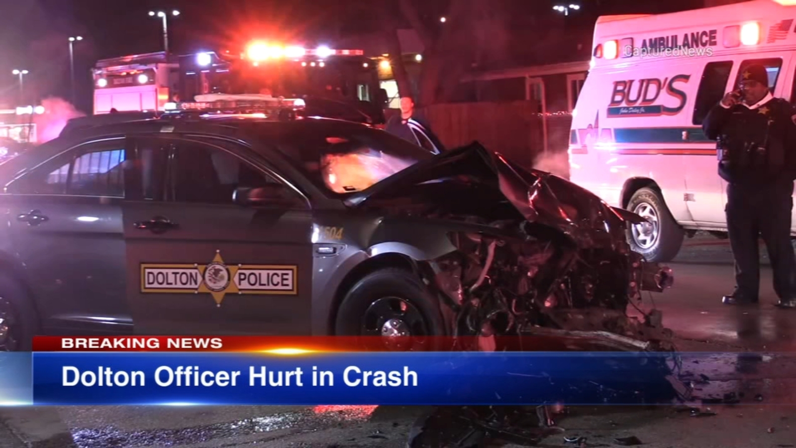 Dolton police officer injured in crash, man charged with DUI - ABC7 Chicago
