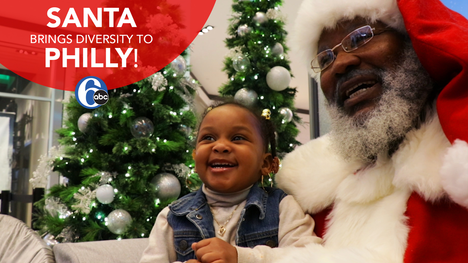 Santa Claus makes Christmas more diverse in Philly's Fashion District ...