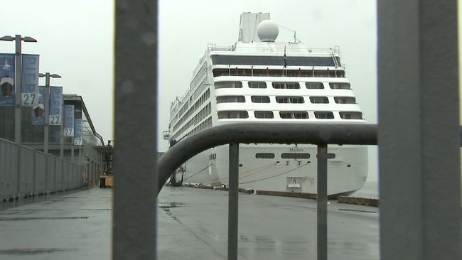 Ruby Princess cruise ship damaged after hitting Pier 27 in San ...