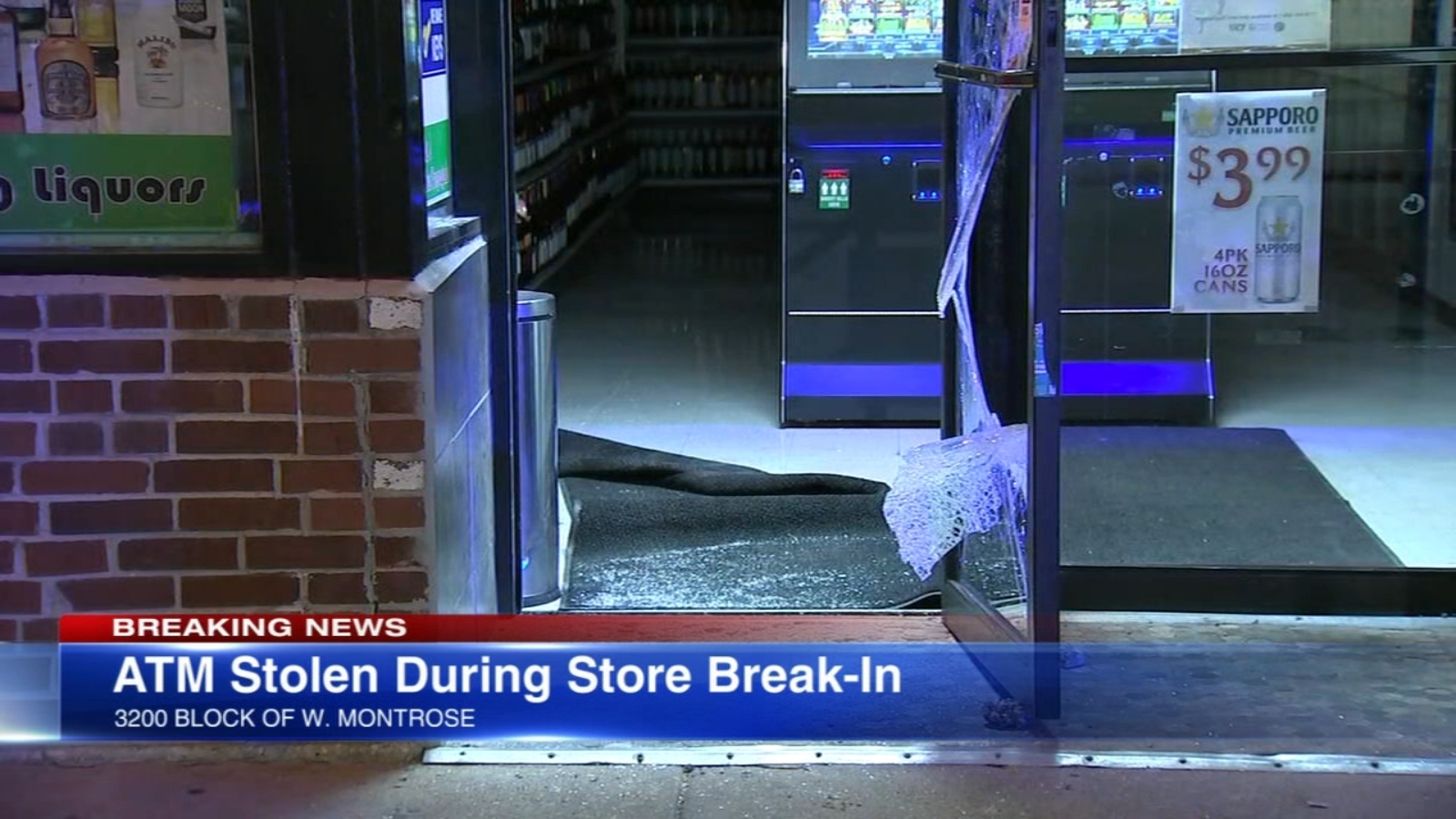 ATM stolen from Chicago Northwest Side store - ABC7 Chicago