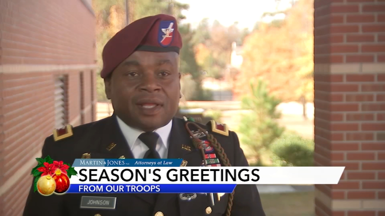 Season's Greetings from Col. Johnson - ABC11 Raleigh-Durham