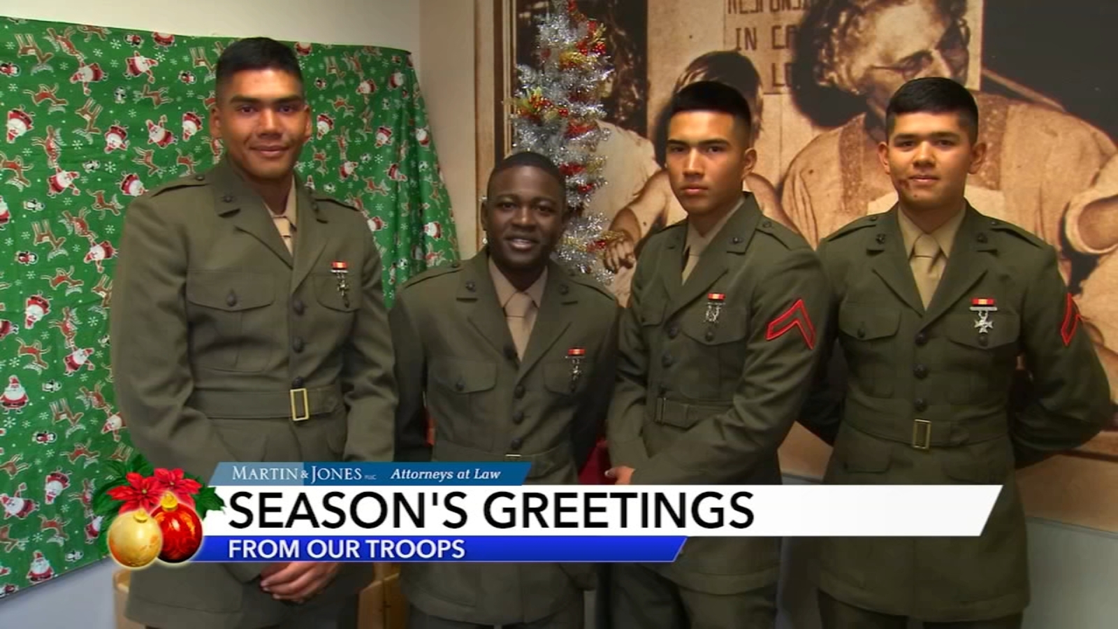 Season's Greetings from Servicemen - ABC11 Raleigh-Durham