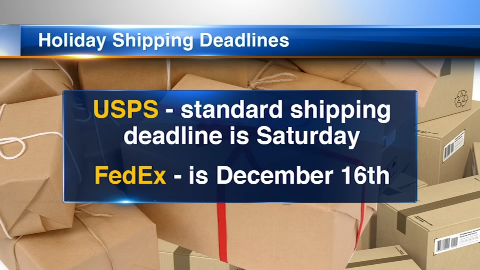 Chicago gift givers swarm USPS offices to meet holiday shipping ...
