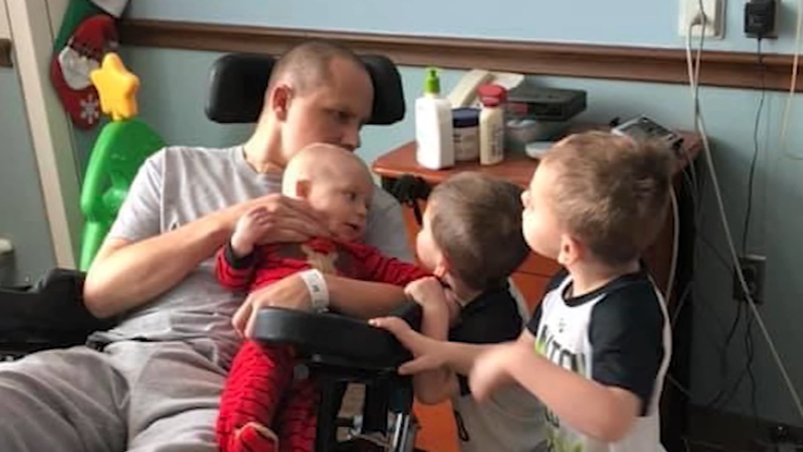 Purple Heart veteran in Nebraska comes out of coma just in time for ...