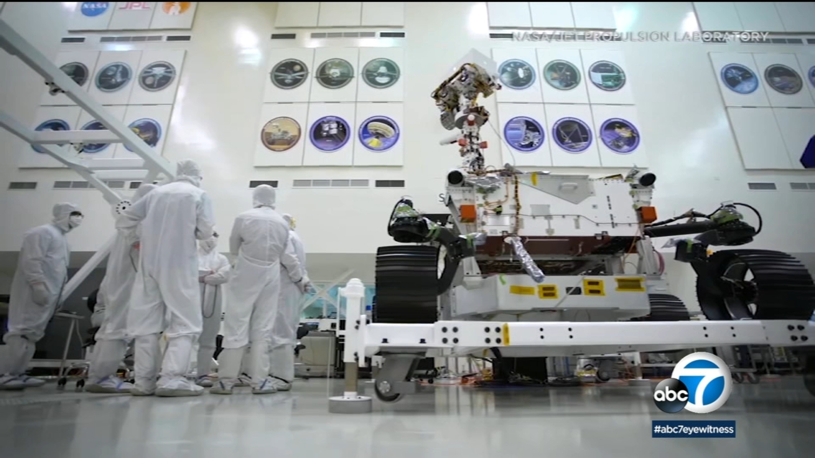 NASA offers sneak peek of Mars 2020 Rover before July launch - ABC7 Chicago