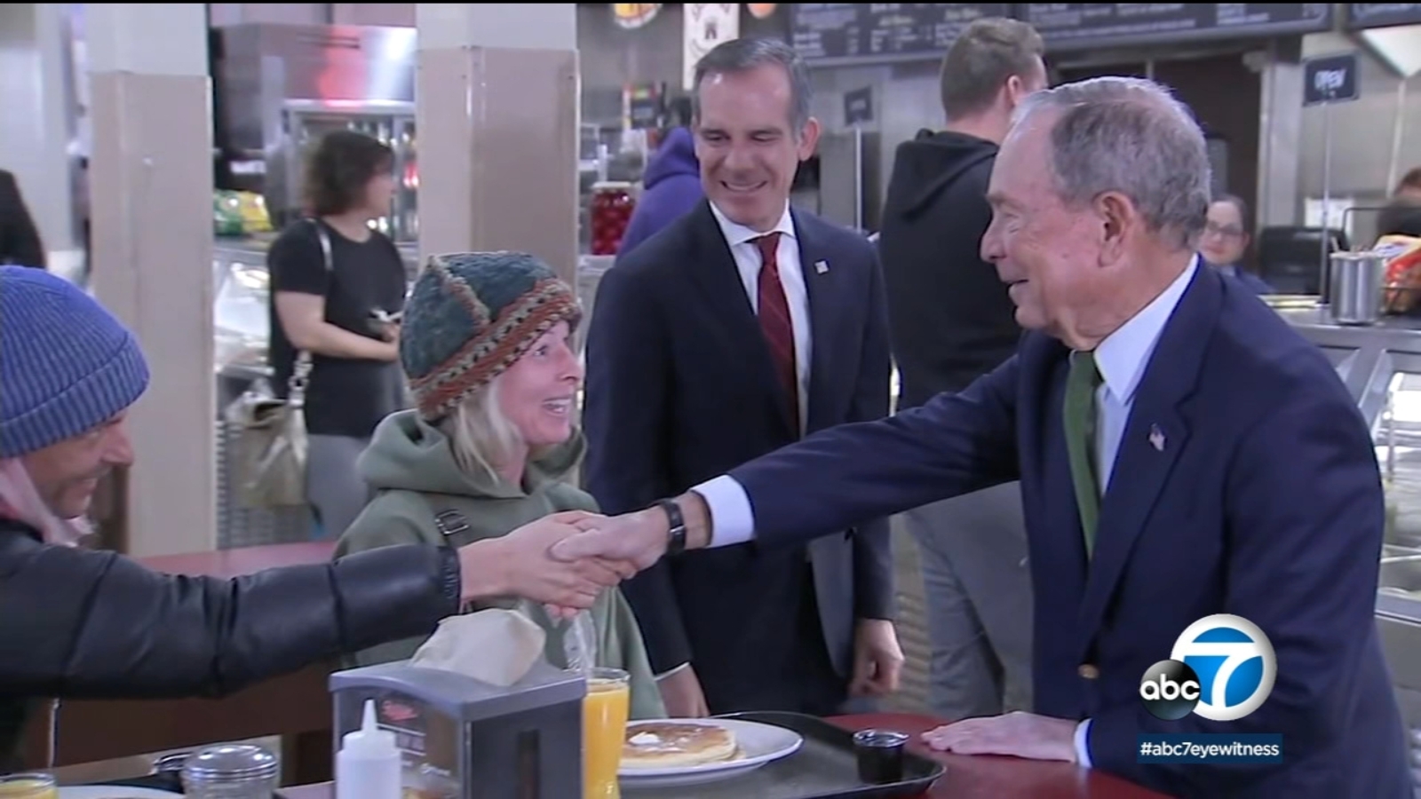 Former NYC Mayor Michael Bloomberg opens campaign office in LA during ...
