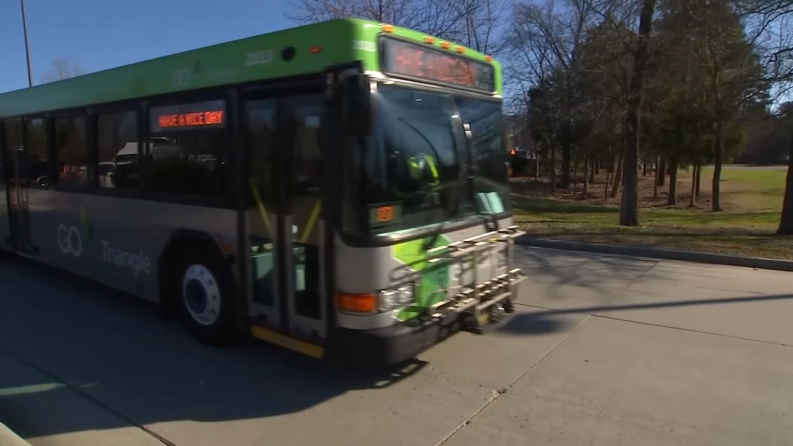 Raleigh gets greener as GoTriangle unveils new electric buses - ABC11 ...