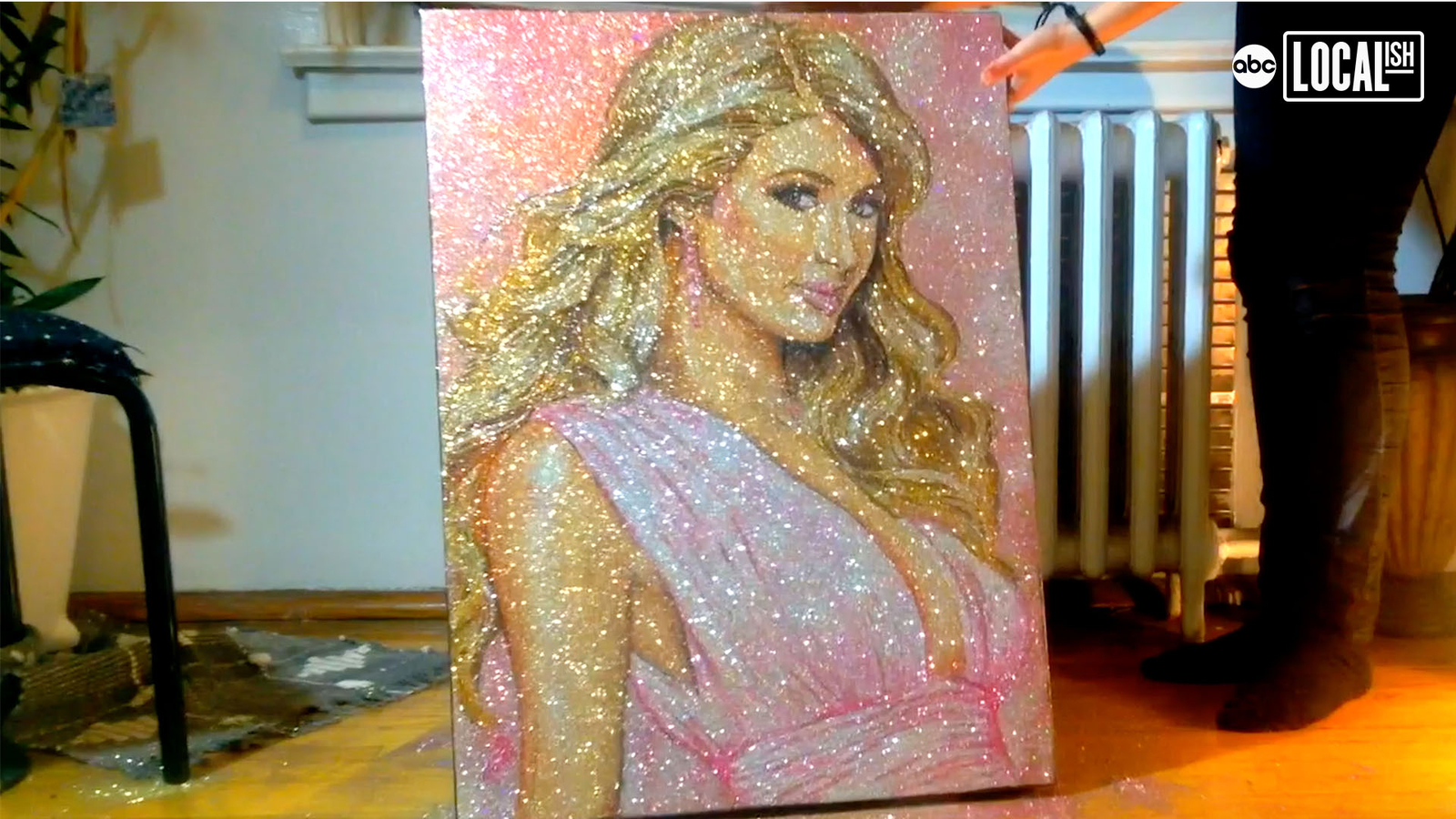 This Woman Is the Queen of Glitter Art - 6abc Philadelphia