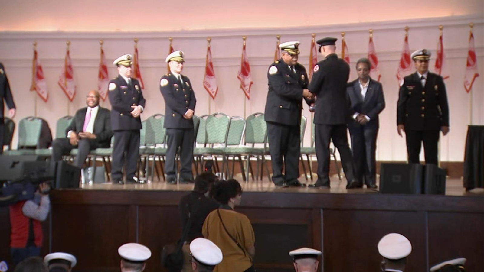 Chicago Fire Department graduation ceremony held at Navy Pier - ABC7 ...