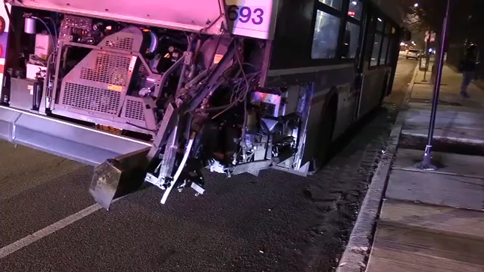 CTA bus hit by SUV on Near West Side, 7 injured - ABC7 Chicago