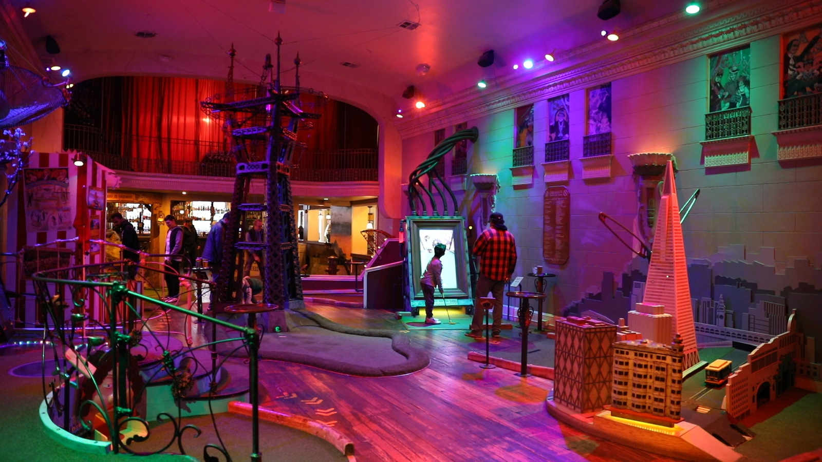 Miniature golf course transports you to a steampunk fantasyland - ABC7 ...