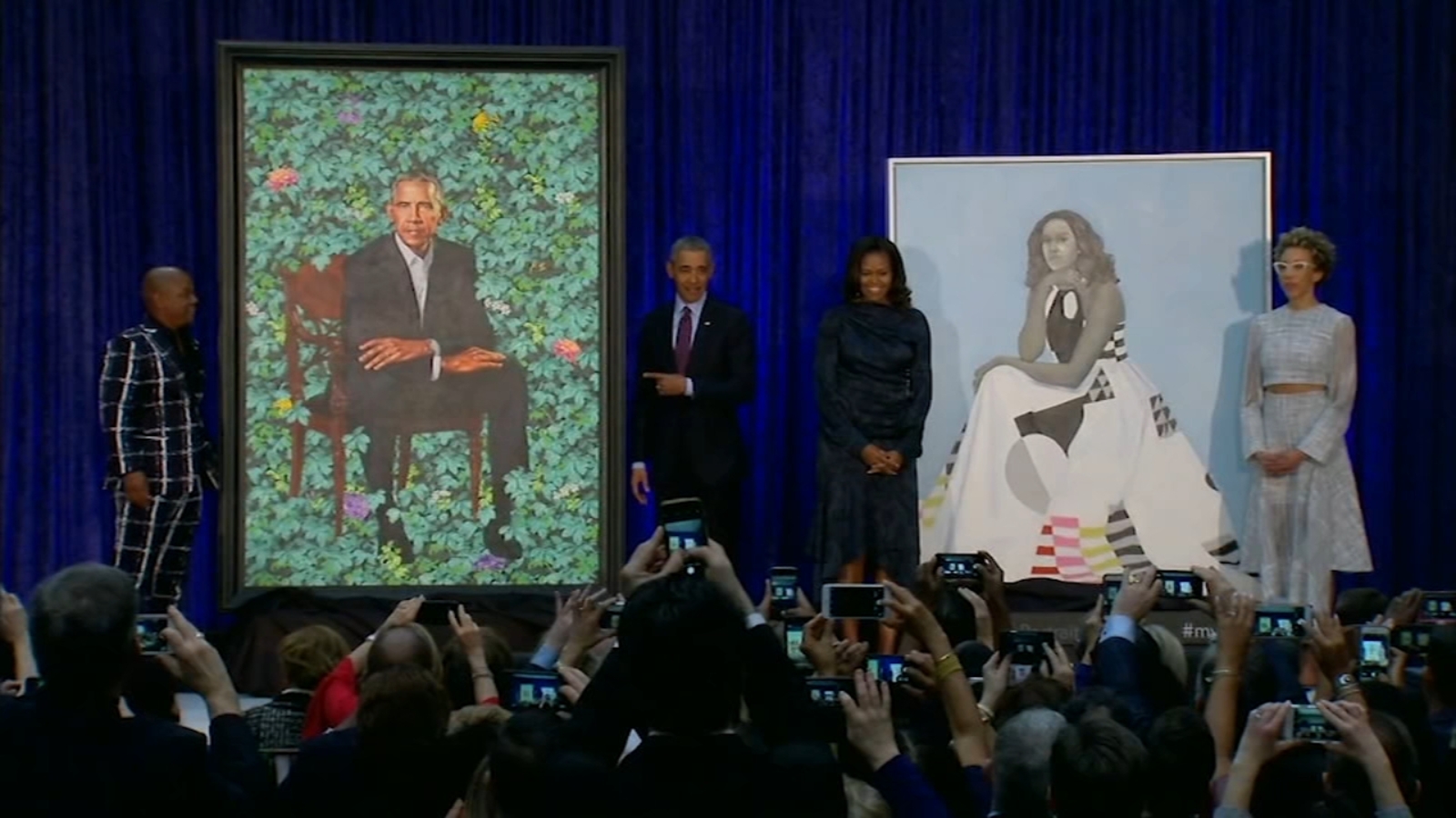Obama portraits to go on national tour in 2021 - ABC11 Raleigh-Durham