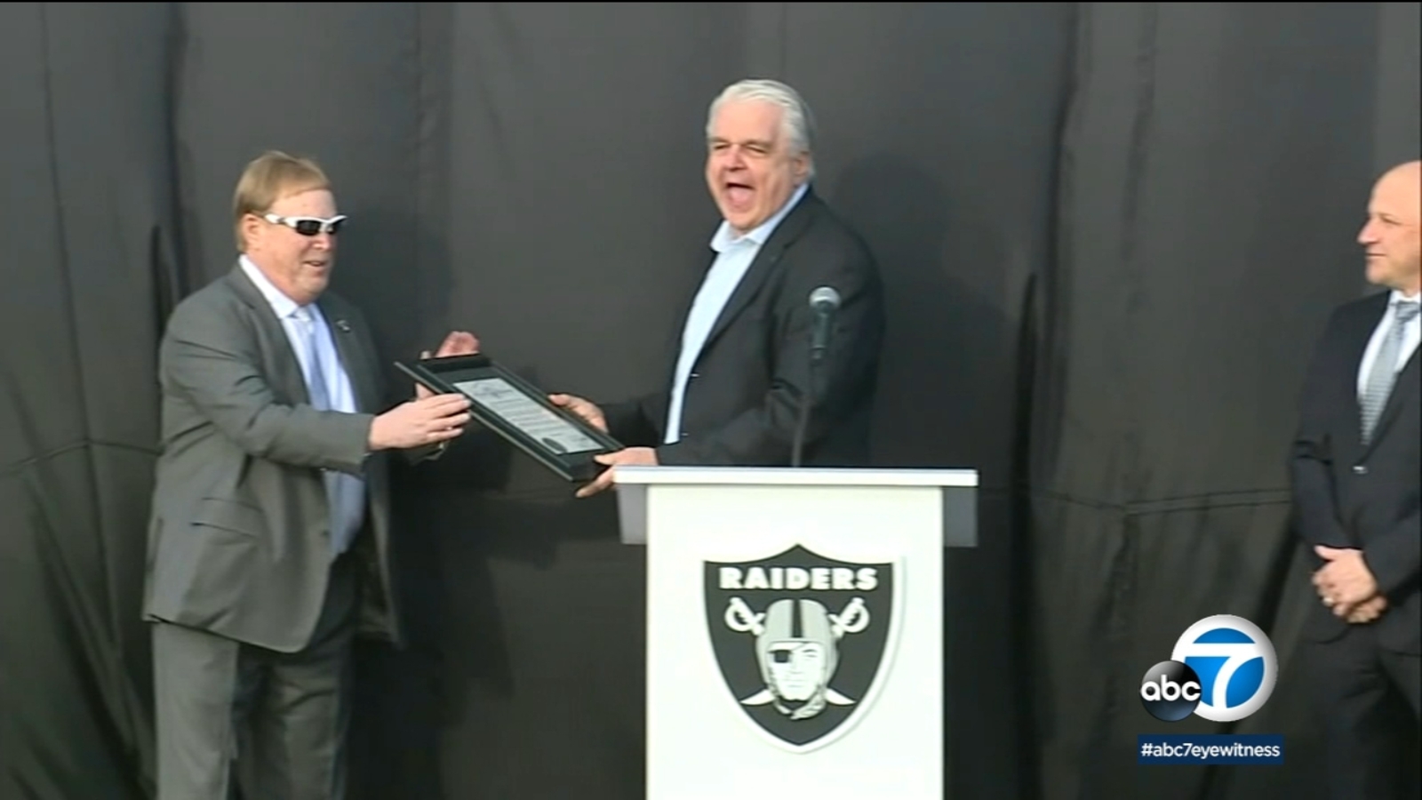 Raiders officially add Las Vegas to their name - ABC7 Los Angeles