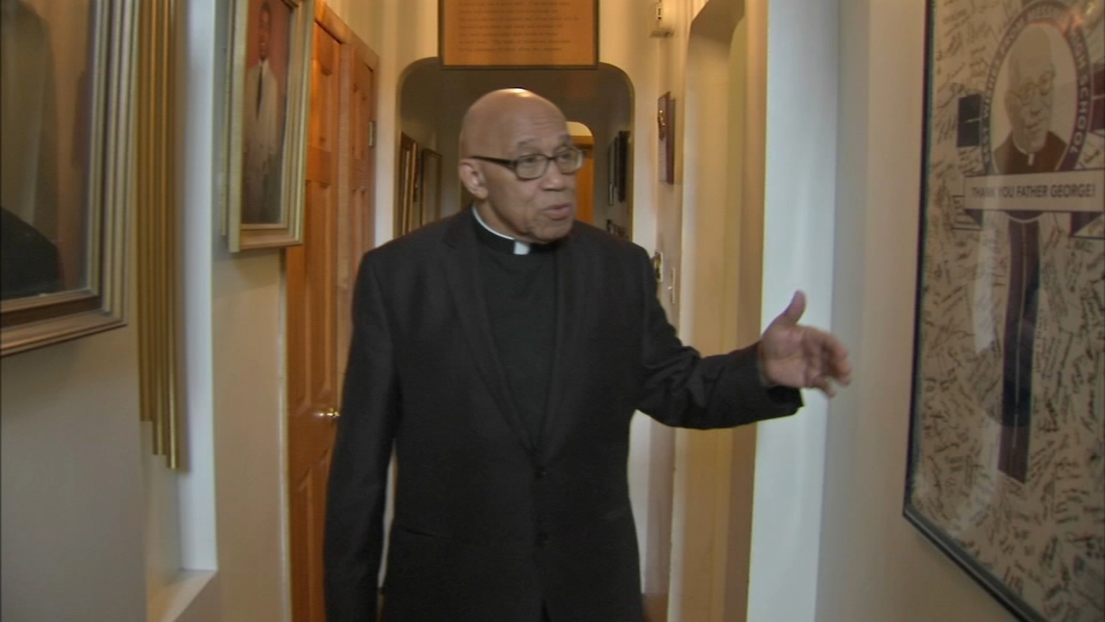 Father George Clements: Hundreds gather for memorial held on late ...