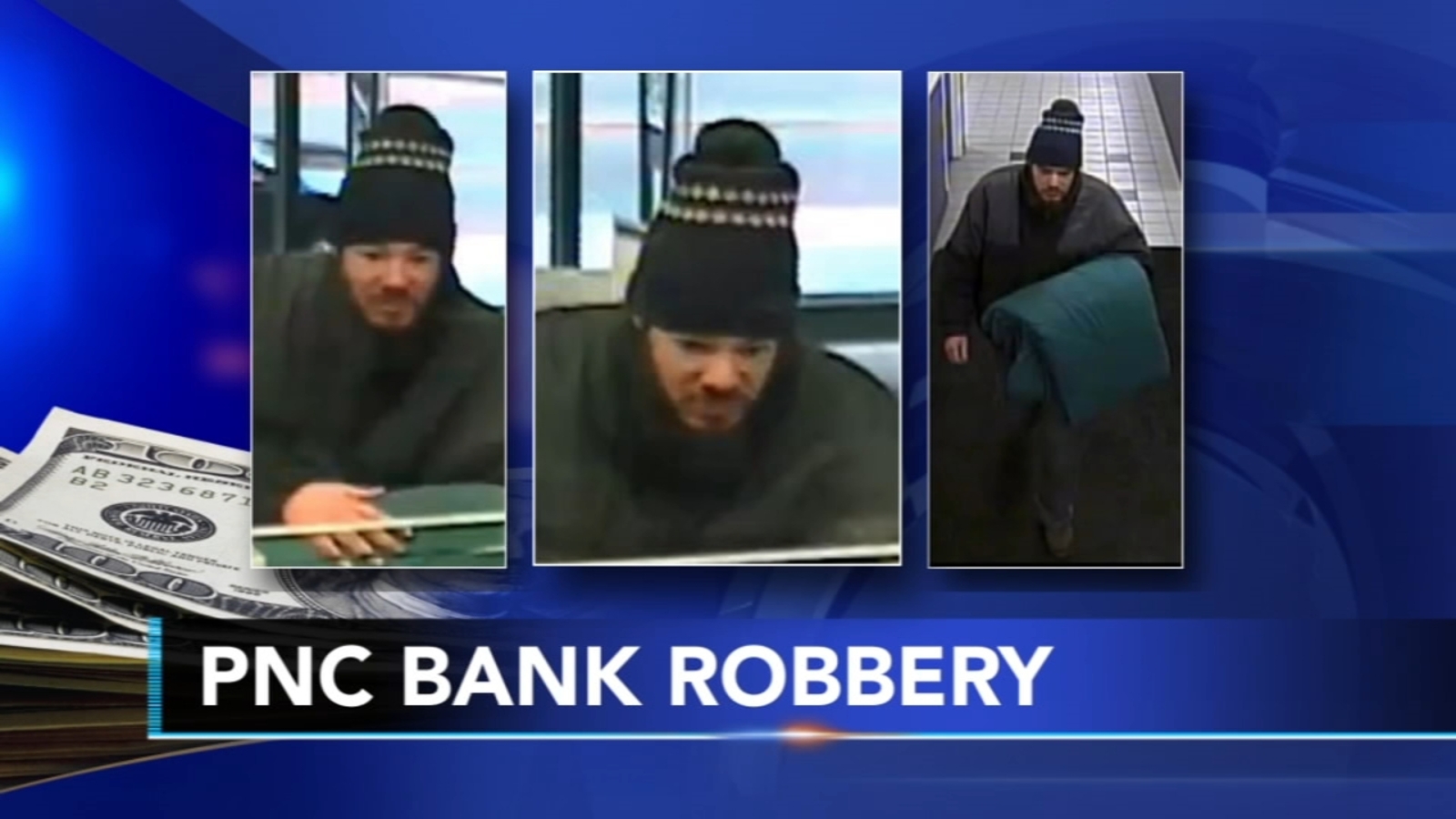 Suspect used blanket to rob PNC bank in Center City Philadelphia ...