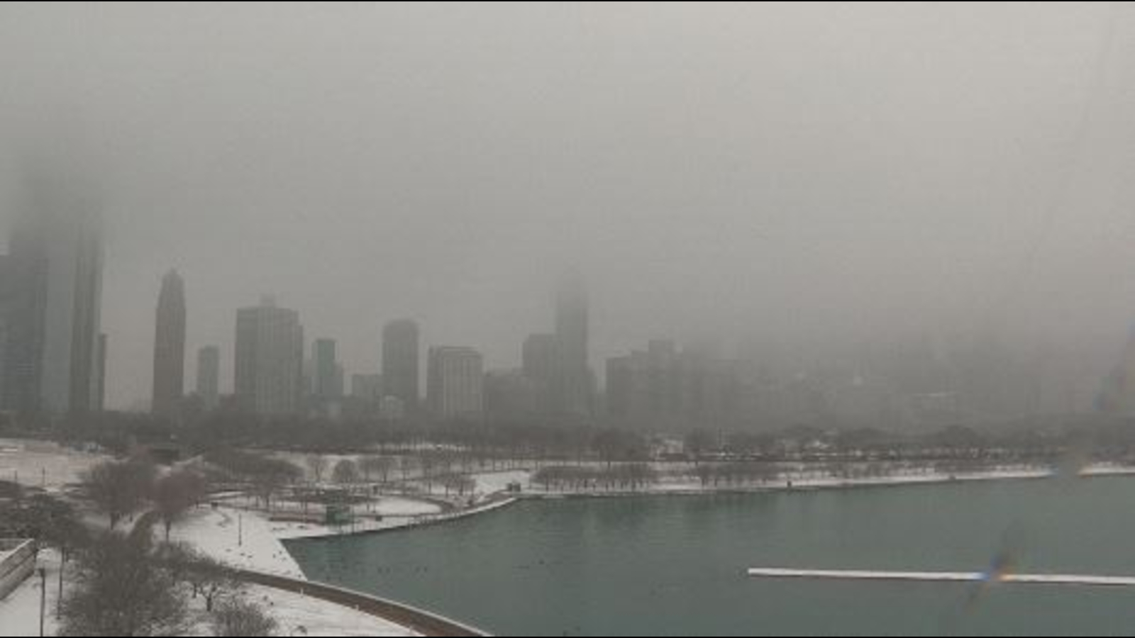 Much less ice cover on Great Lakes, including Lake Michigan, this ...